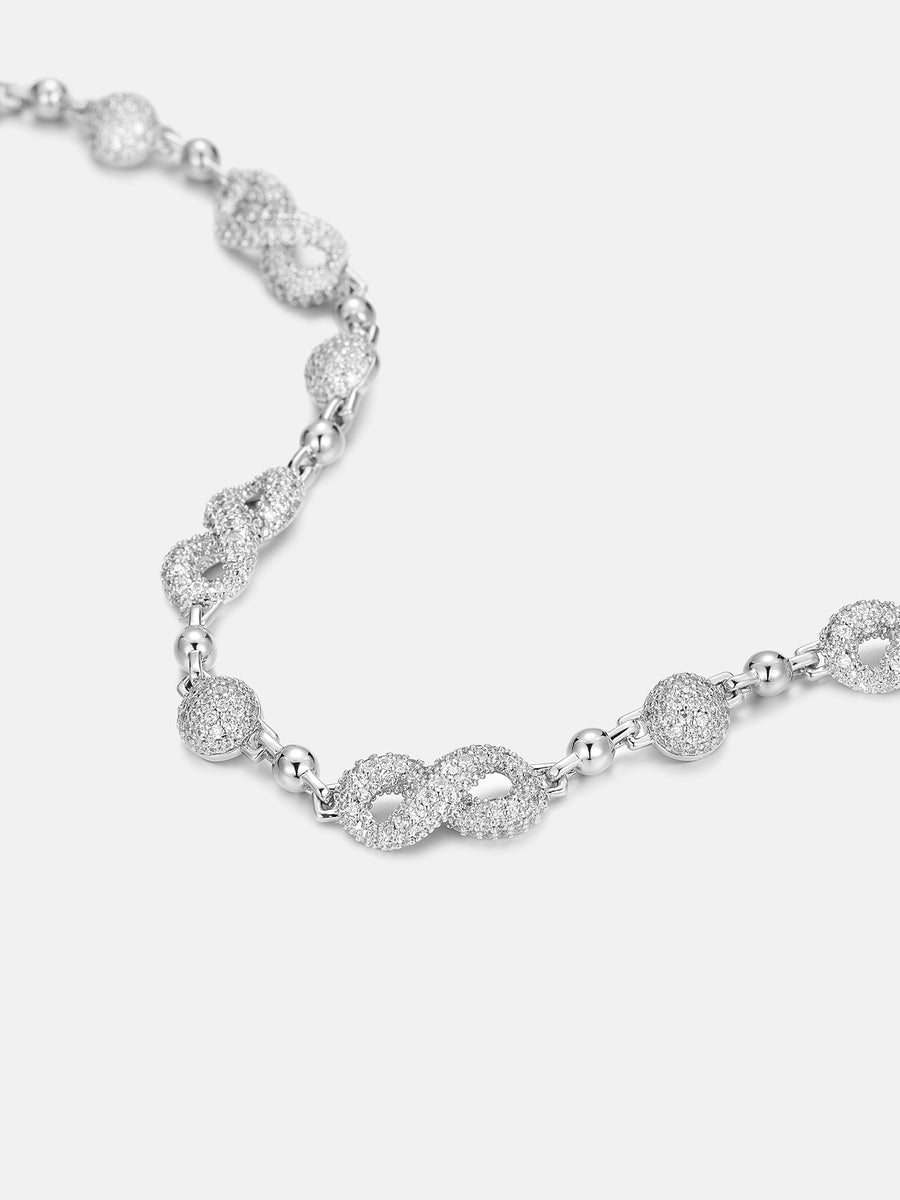 7mm S925 Moissanite Infinity Ball Chain – ICEGIANT