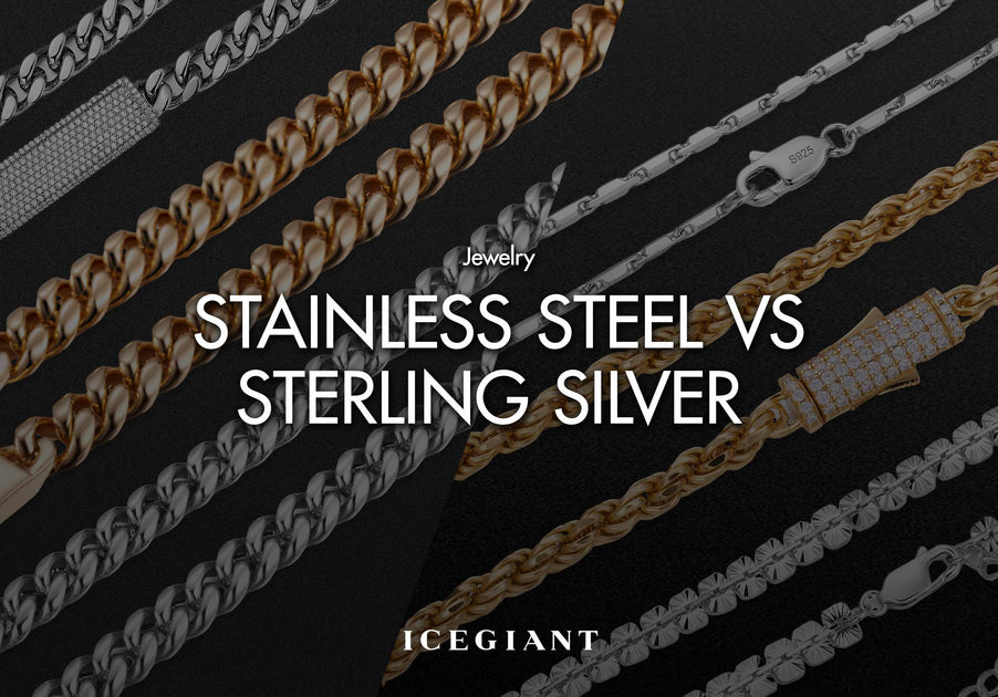 JEWELRY: STERLING SILVER VS STAINLESS STEEL – ICEGIANT