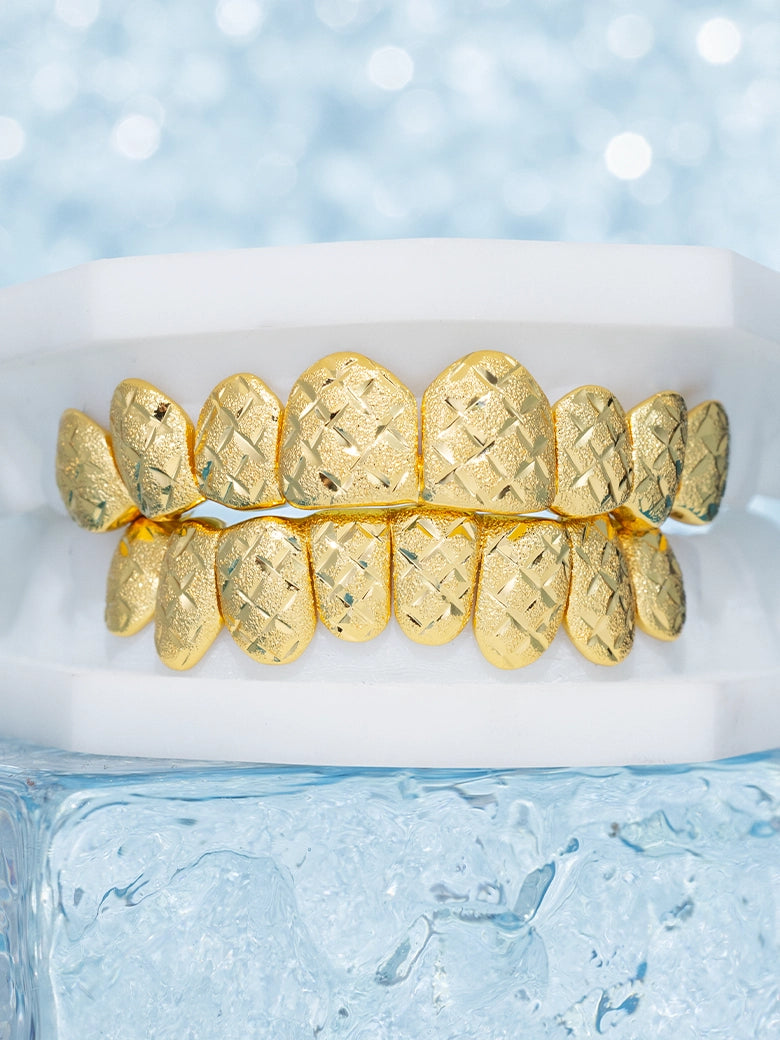 CUSTOM DIAMOND CUT & DIAMOND DUST GRILLZ – ICEGIANT