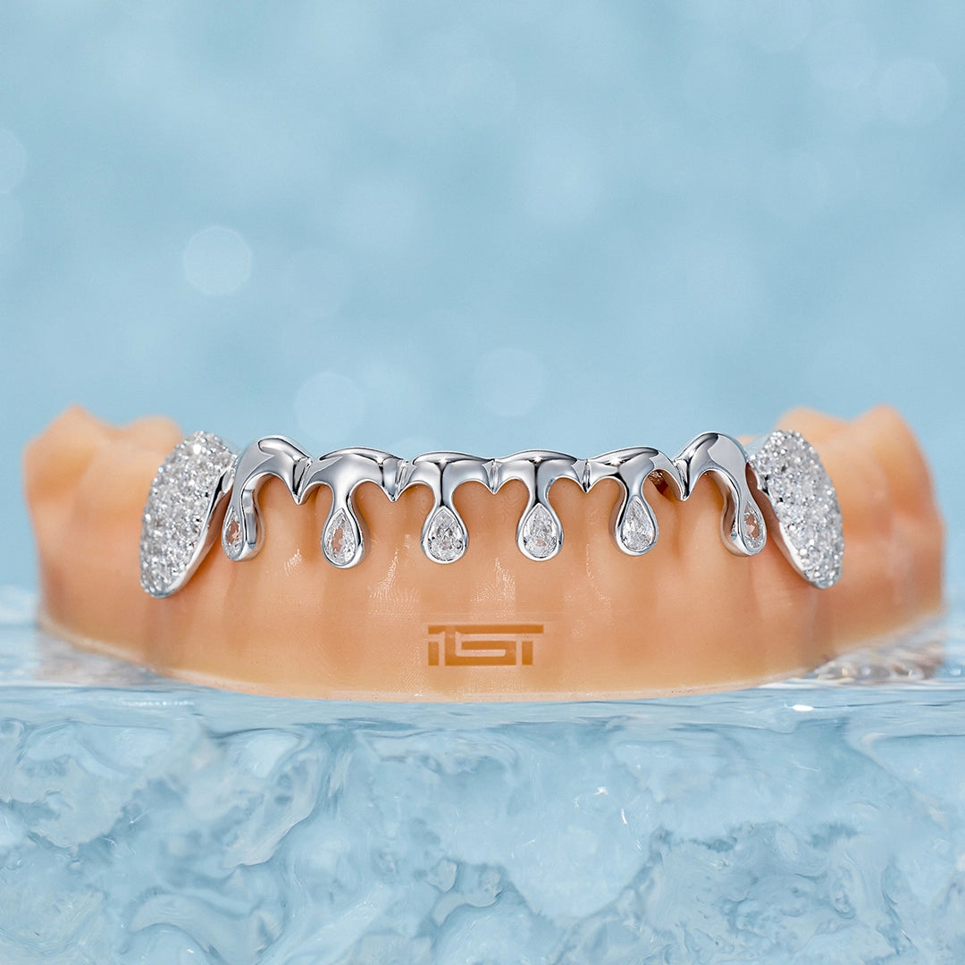 Round & Pear Cut Drip Grillz – ICEGIANT