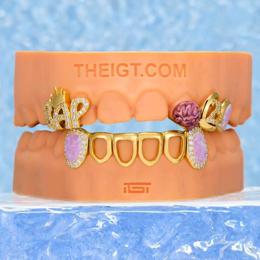 Custom Open Face Grillz - Gold Window Teeth Sets | ICEGIANT – Page 2